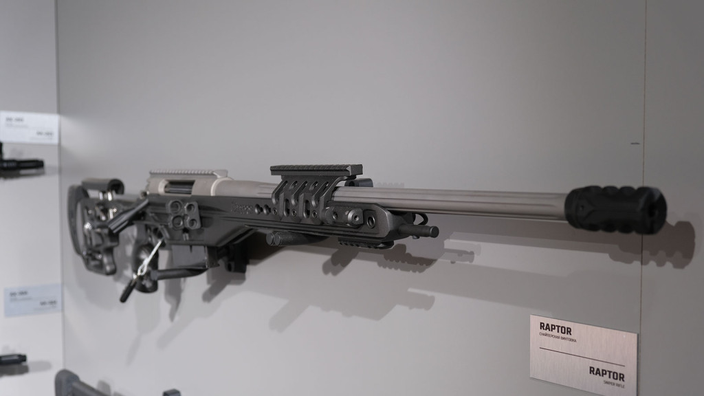 Российскую снайперскую винтовку Raptor от Bespoke Gun ...